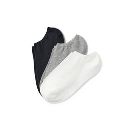 Tchibo - 3 Paar Sneakersocken - Damen - Gr. 35-38 - schwarz
