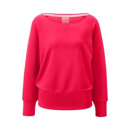 Tchibo - Sweatshirt mit Fledermaus&auml;rmeln - Damen - Gr. M - rot