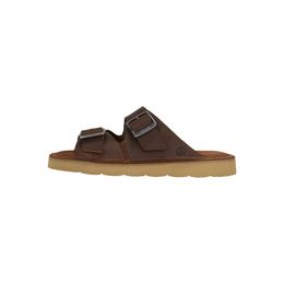 Clarks Sandalen Solsbury Strap Herren Gr&ouml;&szlig;e 42 braun