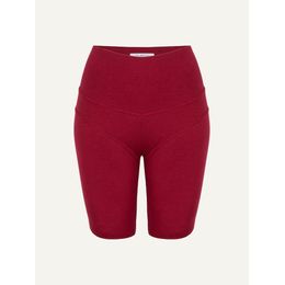 Zubek Leggings ''Lyocell-Wool Sculpted Shorts'' female Red size XXL