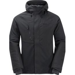 Jack Wolfskin Outdoorjacke 'Troposphere' Herren Gr&ouml;&szlig;e XXXL grau / schwarz