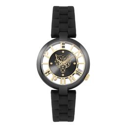 Plein Sport Analog Watch ' TIGER LUXE ' female Black size One Size