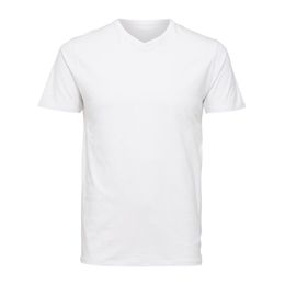 Selected T-Shirt Herren Gr&ouml;&szlig;e XXS wei&szlig;