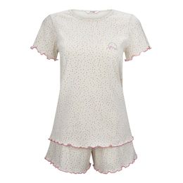 Goldenbay Pyjama 'Hazel' Damen Gr&ouml;&szlig;e L wollwei&szlig; Winterkleid