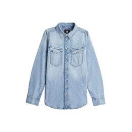 G-Star Raw G-STAR Bluse 'Slim Western' Damen Gr&ouml;&szlig;e XL blue denim