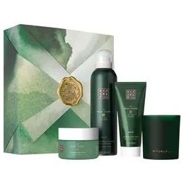 Rituals The Ritual of Jing - Medium Gift Set = Body Scrub 125 g + Body Cream 100 ml + Foaming Shower Gel 200 ml + Scented Candle 140 g