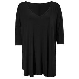 Heine Oversizeshirt Damen Gr&ouml;&szlig;e S schwarz