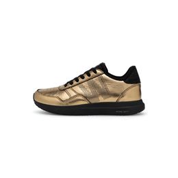 Woden Sneakers ' Nicoline Metallic ' Damen Gr&ouml;&szlig;e 38 gold