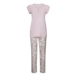 Goldenbay Pyjama ' Rose ' Damen Gr&ouml;&szlig;e XL pink Winterkleid