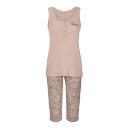 Goldenbay Pyjama ' Liatris ' Damen Gr&ouml;&szlig;e XL pink Winterkleid