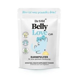 Dr. SAM BellyLove Cat - Hochdosiertes Darmpulver f&uuml;r Katzen, bringt Magen und Darm in Balance 90 g