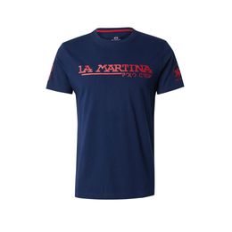 La Martina T-Shirt Herren Gr&ouml;&szlig;e XXXL dunkelblau / blutrot