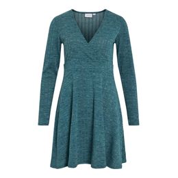 Vila Kleid 'VIMILJA' Damen Gr&ouml;&szlig;e 40 petrol Winterkleid