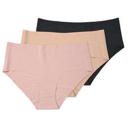 Gina Benotti 3 Damen Seamless-Pantys aus Mikrofaser