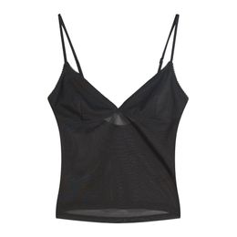 Bershka Top Damen Gr&ouml;&szlig;e S schwarz