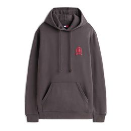 Tommy Jeans Sweatshirt 'PLAY' Herren Gr&ouml;&szlig;e M ecru / schoko / hellgr&uuml;n / rot