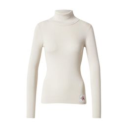 Calvin Klein Jeans Pullover Damen Gr&ouml;&szlig;e L wei&szlig;