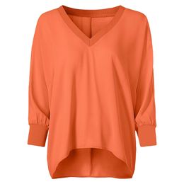 Heine Bluse Damen Gr&ouml;&szlig;e M/L orange / dunkelorange