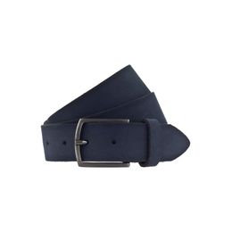Vanzetti G&uuml;rtel 35mm Herren Gr&ouml;&szlig;e 90 navy / silber