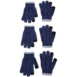 next Handschuhe Jungen Gr&ouml;&szlig;e L/XL navy / nachtblau / graumeliert