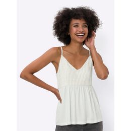 Heine Top Damen Gr&ouml;&szlig;e M/L ecru