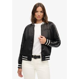 Superdry & Co Jacke 'Suikajan' Damen Gr&ouml;&szlig;e XL creme / schwarz