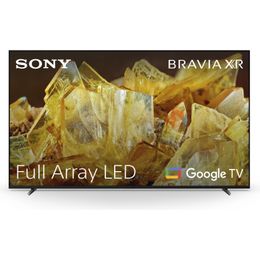 Sony XR-85X90L (85", X90L, LCD, 4K, 2023), TV, Silber