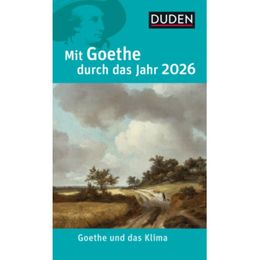 DUDEN-Verlag Kalender - Mit Goethe durch das Jahr 2026 | Gr.: onesize