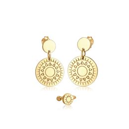 Elli Ohrringe 925 Sterling Silber Ornament in Gold | Gr.: onesize