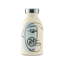 24Bottles Clima Trinkflasche 330 ml in white calypso | Gr.: onesize