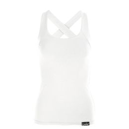 WINSHAPE Cross Back Top WVR25 in wei&szlig; | Gr.: M