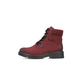 Rieker Schnürstiefelette in rot | Gr.: 40
