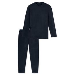 Schiesser Pyjama in Dunkelblau | Gr.: 52