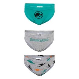 Jurassic World 3er-Set: Unterhosen in Mehrfarbig | Gr.: 110/116