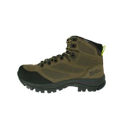 Jack Wolfskin Wanderschuhe Rebellion Texapore Mid in Grün | Gr.: 43
