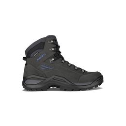 Lowa Leder-Wanderschuhe "Renegade Evo GTX Mid" in Dunkelblau | Gr.: 42,5
