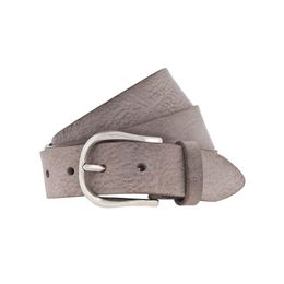 Vanzetti G&uuml;rtel Leder in middle grey | Gr.: 100 cm