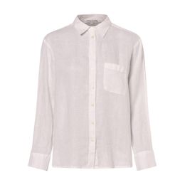 Marie Lund Leinenbluse in weiß | Gr.: 48