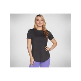 Skechers T-Shirts "GODRI SWIFT TUNIC TEE" in Schwarz / Dunkelgrau | Gr.: XS