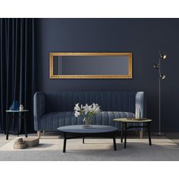 Dekospiegel Mirrors and More, gold (goldfarben), B:50cm H:150cm T:3,5cm, Spiegelglas, Spiegel, Barockspiegel, Wandspiegel