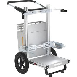 Flora Abfallsammelwagen Carrier Original, für 1 Abfallsammler, 80 - 240 l, LxBxH 850 x 680 x 980 mm