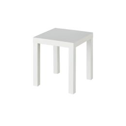 Höffner Beistelltisch Loceri weiß Maße (cm): B: 45 H: 45 » Höffner