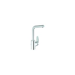 Grohe Waschtisch-Einhebelmischer Eurodisc Cosmopolitan 1/2", L-Size, mit Ablaufgarnitur, chrom (23054003)