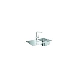 Grohe Einbauspüle-Set K500 Minta 86x50cm, 1 Be, m EH-Spültischarmatur, ES (31573SD1)