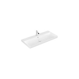 Villeroy & Boch V&B M&ouml;belwaschtisch Avento 100x47cm, Hahnl., m &Uuml;L, wei&szlig; C-plus ; Villeroy & Boch (4156A5R1)
