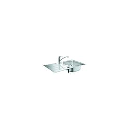 Grohe Einbauspüle-Set K200 Eurosmart 86x50cm, 1 Be, m EH-Spültischarmatur, ES (31565SD1)