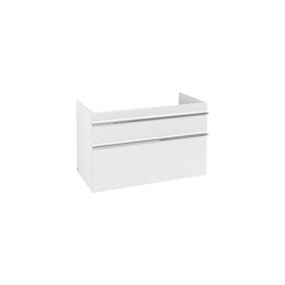 Villeroy & Boch V&B Waschtischunterschrank Venticello 95,3x59x50,2cm, B li, Gr. chr, wh. ma ; Villeroy & Boch (A92701MS)