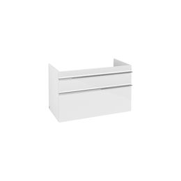 Villeroy & Boch V&B Waschtischunterschrank Venticello 95,3x59x50,2cm, B li, Gr. chr, glo wh. ; Villeroy & Boch (A92701DH)