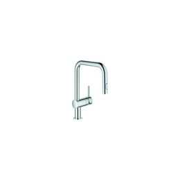 Grohe Sp&uuml;ltisch-Einhebelmischer Minta 1/2", U-Ausl., herausz. Dual-Brause, chr (32322002)