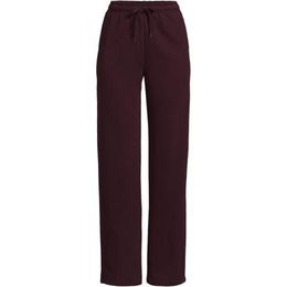 LANDS' END Jogginghose mit geradem Bein SERIOUS SWEATS, Damen,  Rot, Baumwoll-Mischung/Polyester-Mischung, by Lands' End